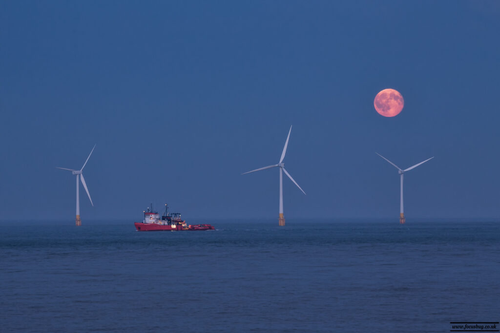 Caister Moonrise - FocusBug